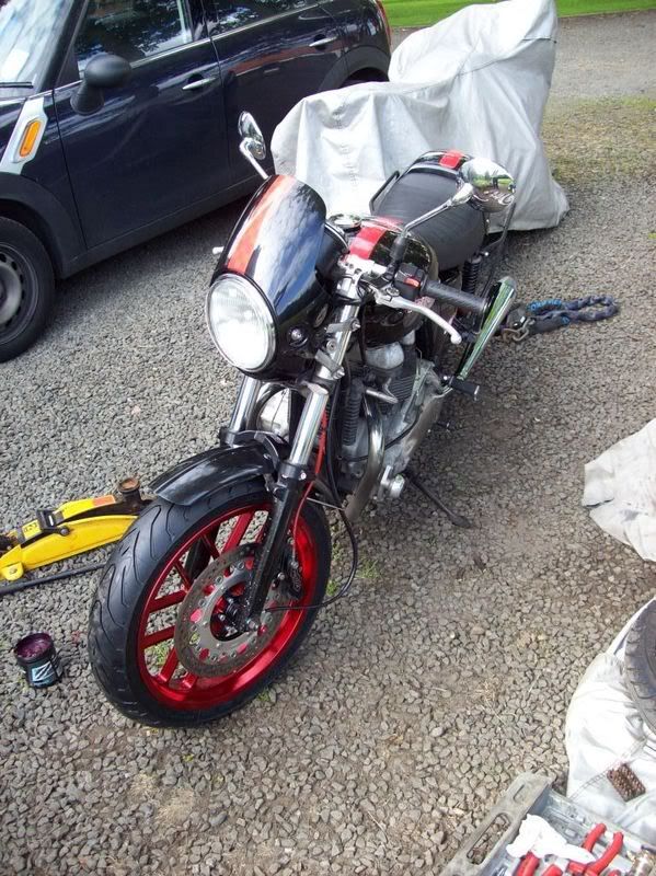 Carrozzeria Wheels Fitted !!!!!............ | Triumph Rat Motorcycle Forums