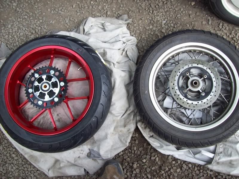 Carrozzeria Wheels Fitted !!!!!............ | Triumph Rat Motorcycle Forums