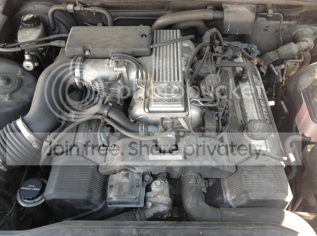 Lexus ls400 1uz - fe complete car ideal for engine swaps or vip drifter ...