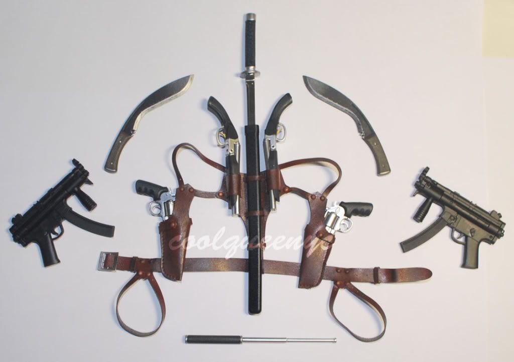 Hot Toys 1/6 Scale Resident Evil Afterlife 3D Alice Tactical Vest Knife ...