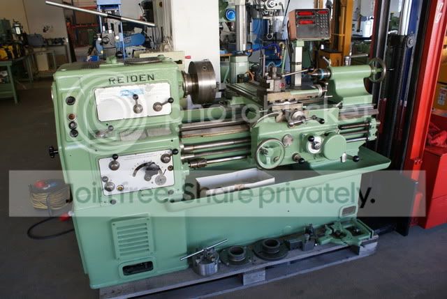 presision of a big lathe