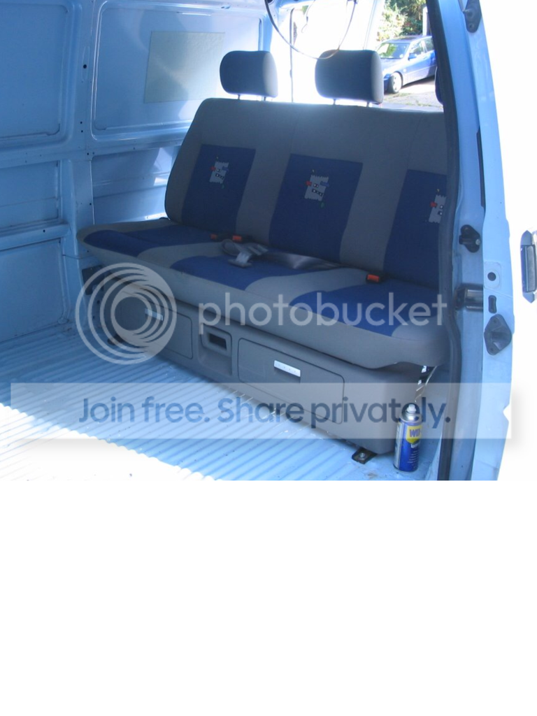 A multivan Atlantis seat bed long shot....... | VW T4 Forum - VW T5 Forum